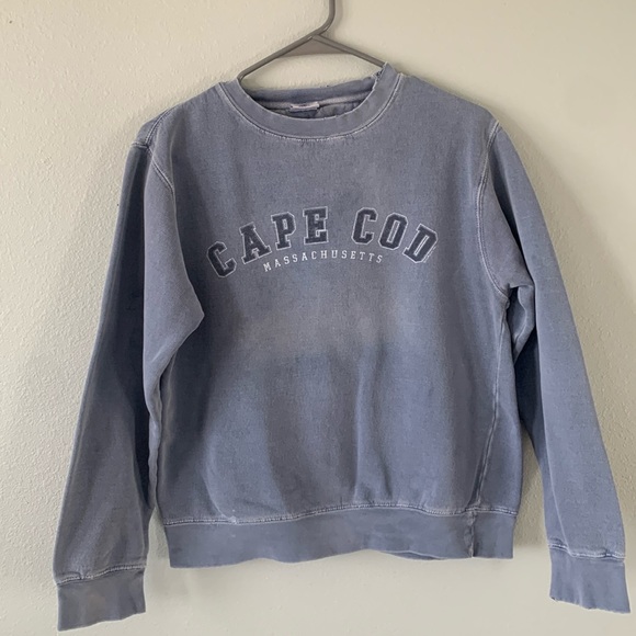 Cuffy’s | Tops | Cuffys Cape Cod Light Blue Crew Neck Sweatshirt | Poshmark